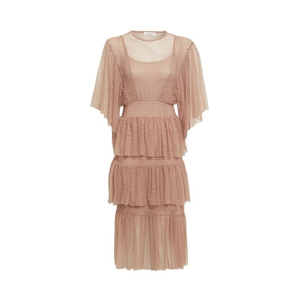 Crow Cloth | Dresses | Crow Cloth Rose Mesh Lace Dress | Poshmark